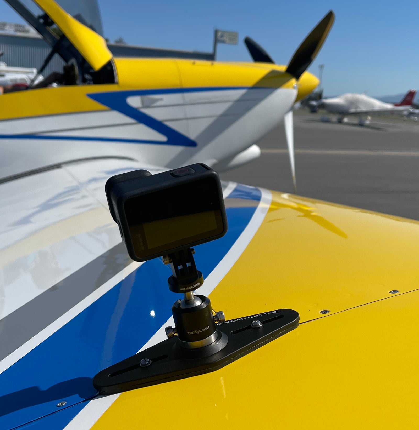 GoPro Airplane Camera Mounts
