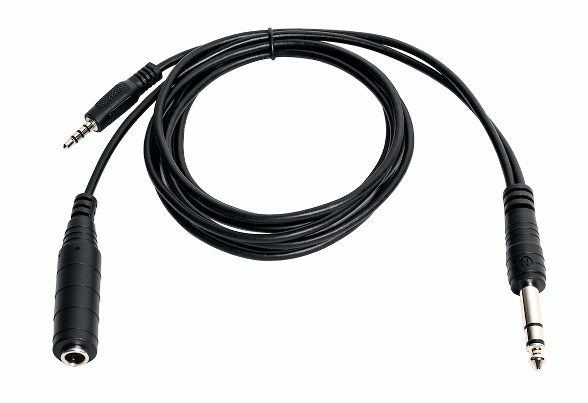 Nflightcam Aviation Audio Recording Cable for iphones & Smartphones
