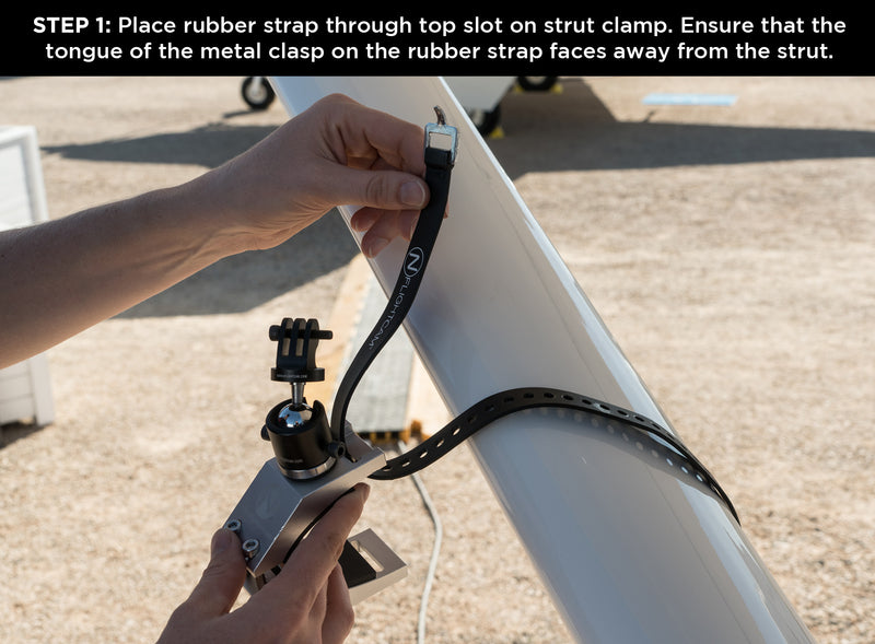 Nflightcam Airplane Strut Clamp Camera Mount